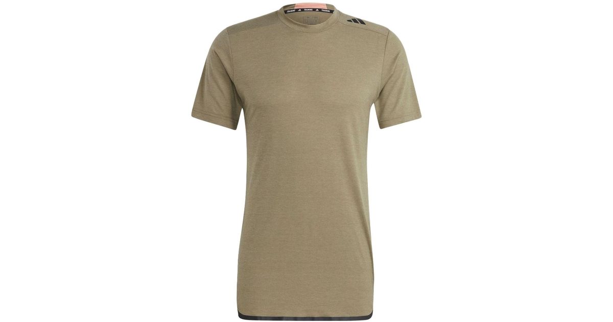 adidas Designed For Training Pro Series Strength T-Shirts in Green for ...