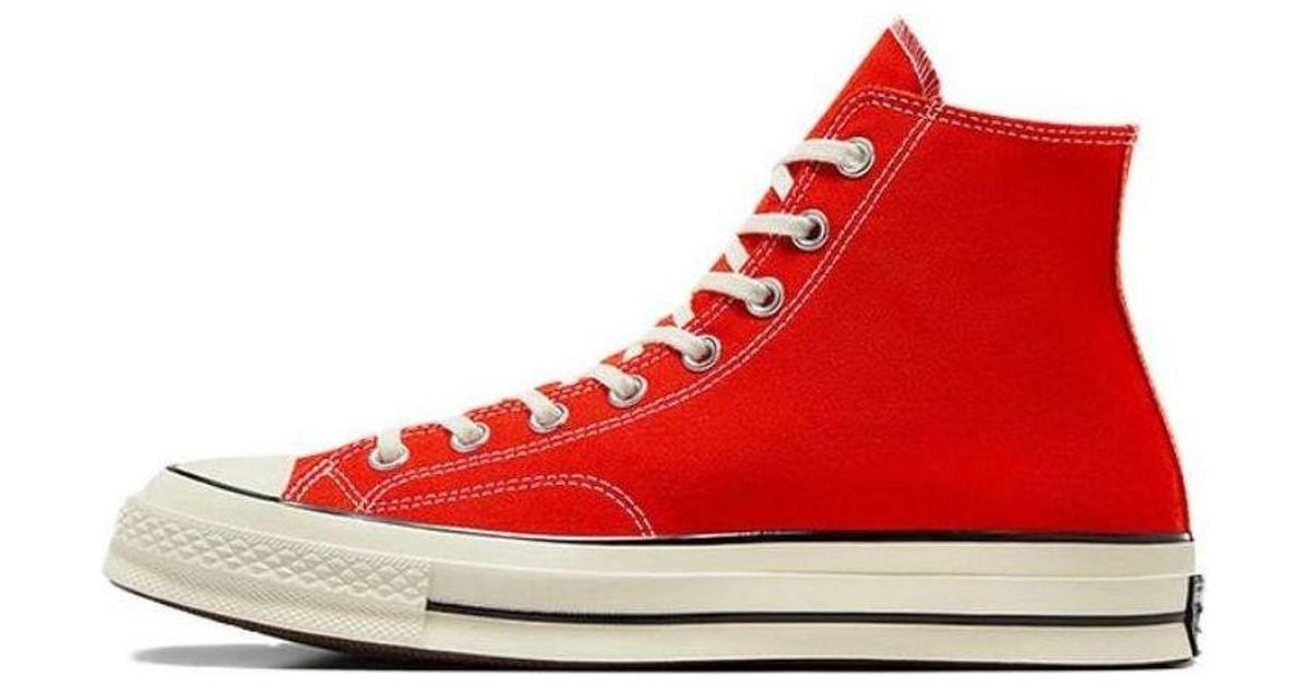 Converse Chuck 70 Vintage Canvas High Top in Red for Men | Lyst