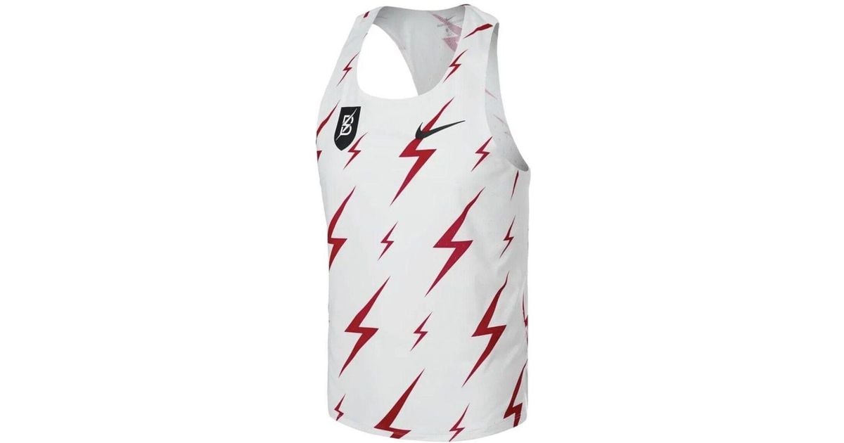 Nike Aeroswift Bowerman Track Club Running Racing Singlet in Pink for ...