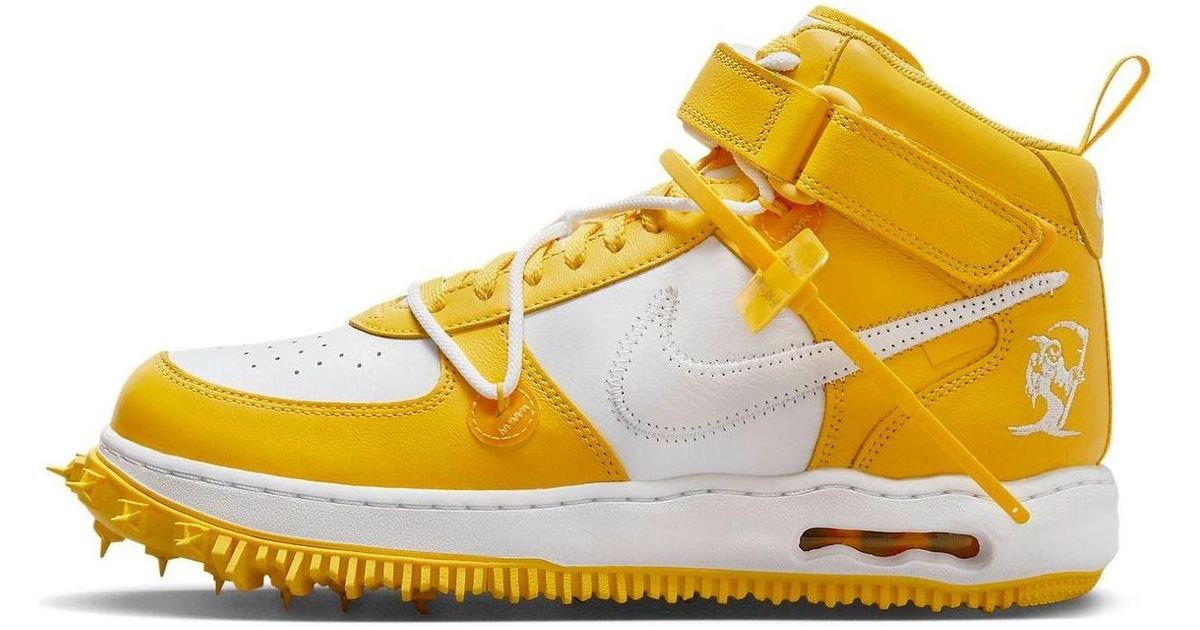 Nike Air Force 1 Mid Sp X in Yellow for Men | Lyst