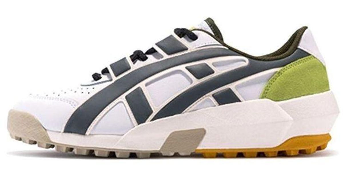 Onitsuka Tiger Big Logo Trainer in White for Men | Lyst