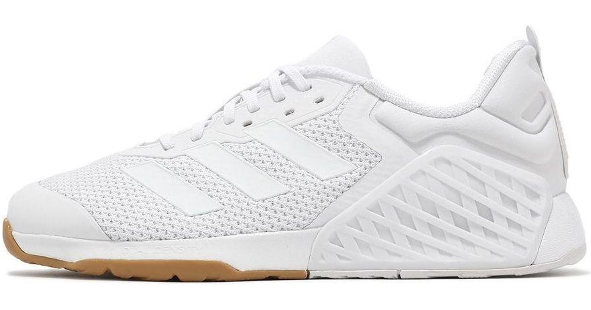 adidas Dropset 3 Gum' in White for Men | Lyst