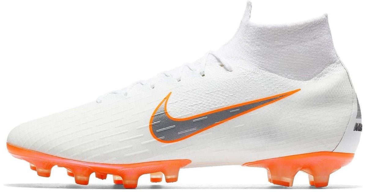 Nike Mercurial Superfly 6 Elite Ag in White for Men | Lyst