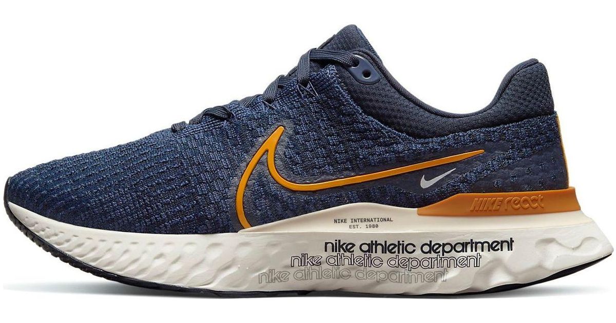Nike Infinity React 3 Premium Road Running Shoes in Blue for Men | Lyst