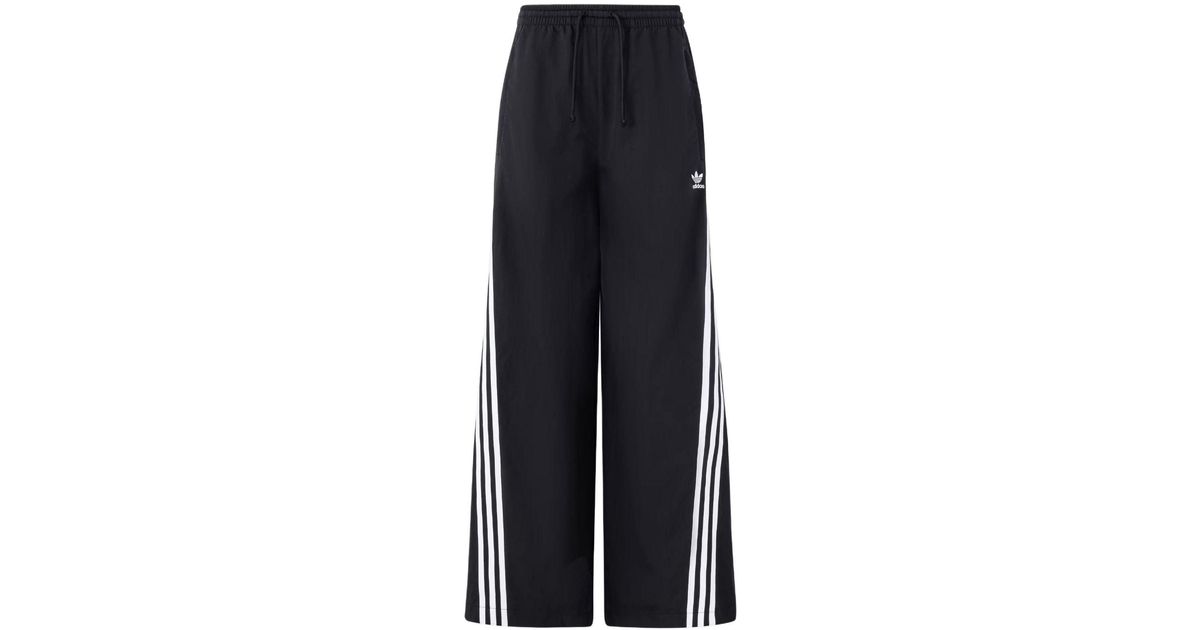 adidas Originals Oversize Track Pants in Blue | Lyst