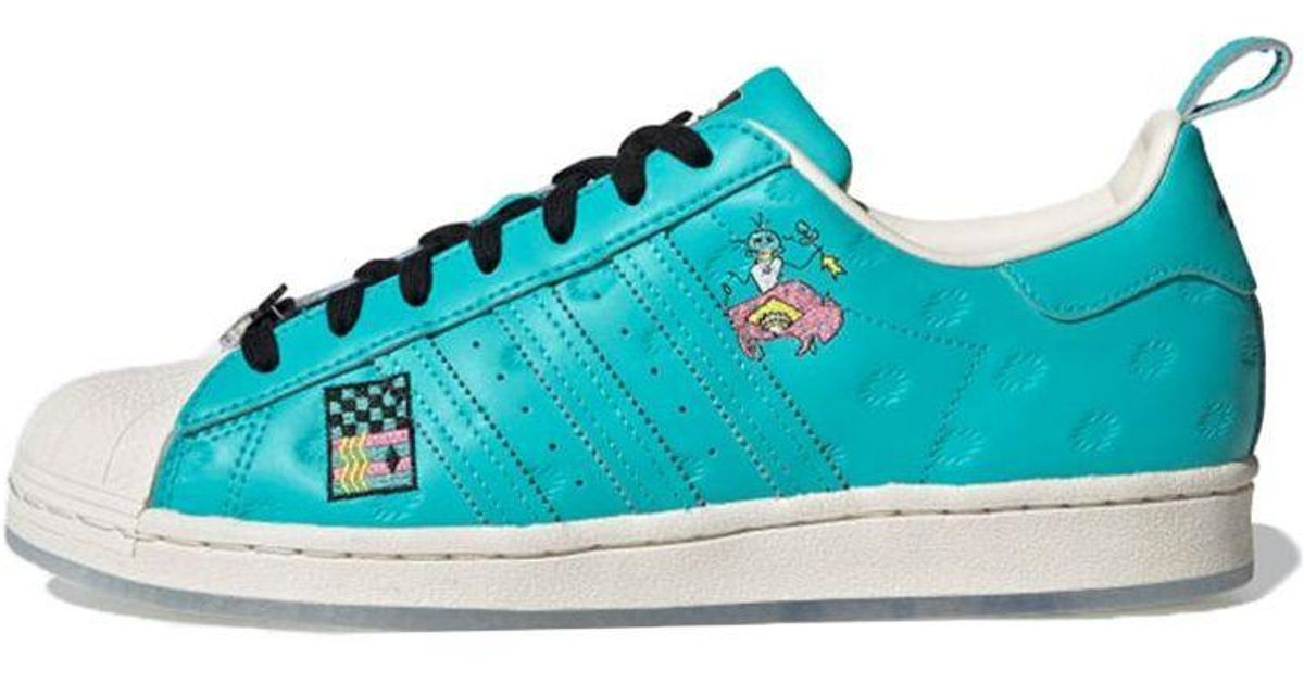 adidas Originals Adidas Arizona X Superstar 'have An Iced Day - Teal ...