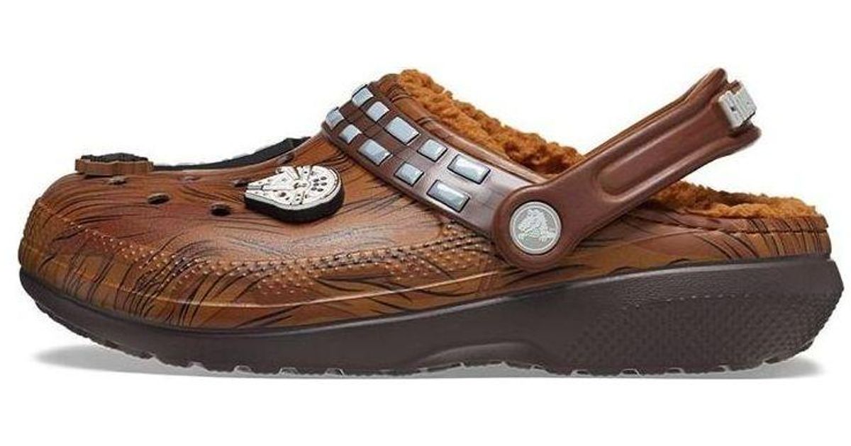 Crocs™ Classic Lined Clog 'Star Wars Chewbacca' in Brown | Lyst UK