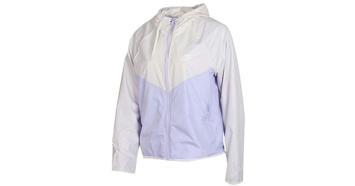 Nike (Wmns) Sportswear Windrunner Waterproof Jacket in Purple | Lyst