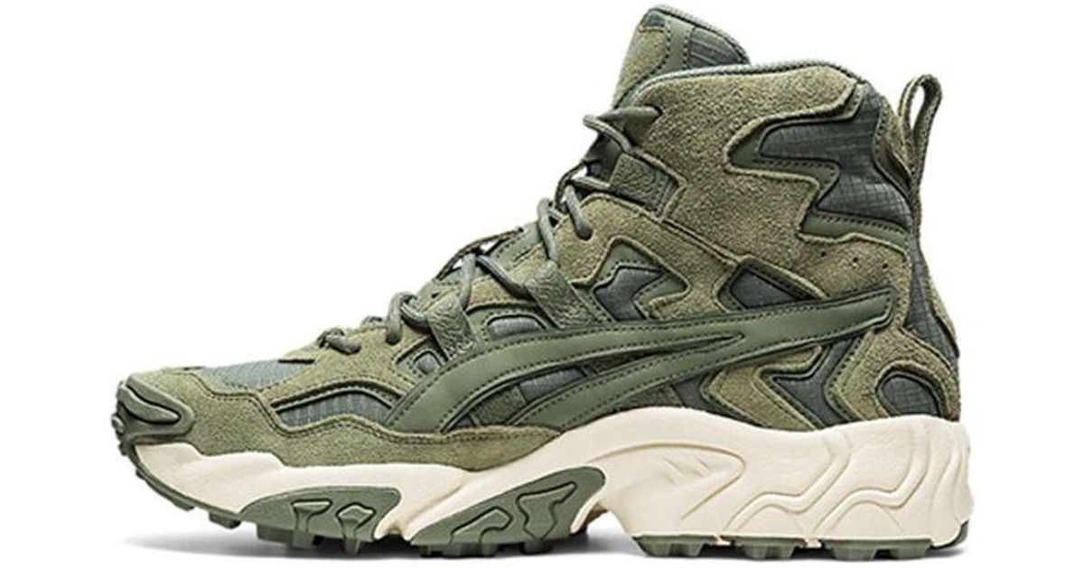 Asics Gel-Nandi Hi 'Army' in Green for Men | Lyst