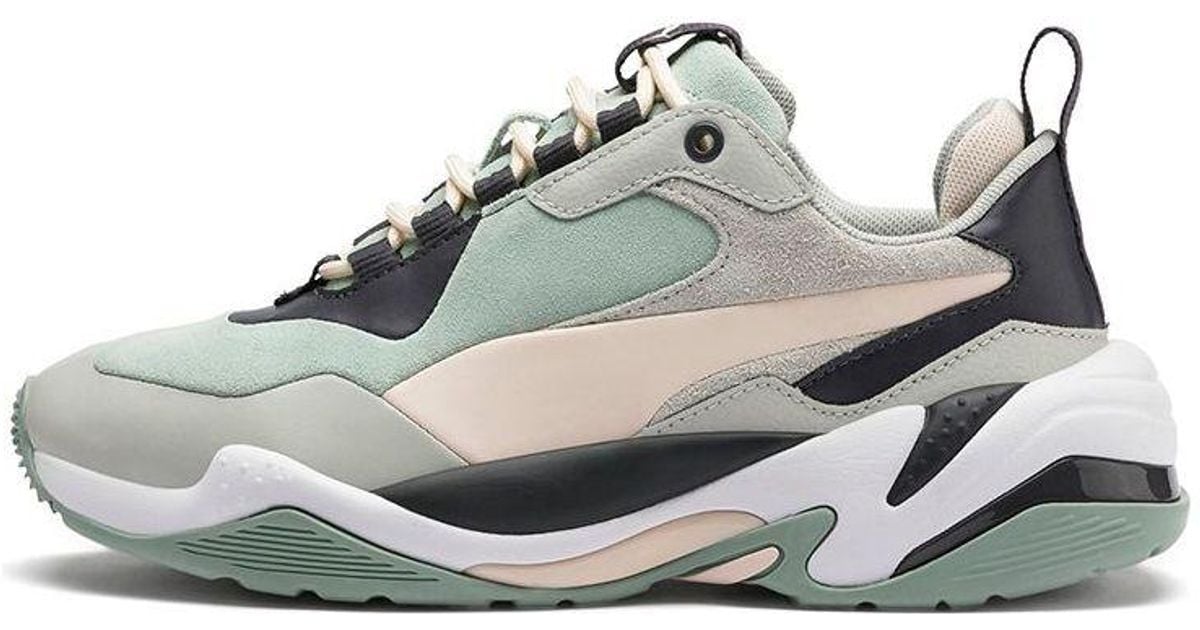 PUMA (Wmns) Thunder 'Colour Block in White | Lyst