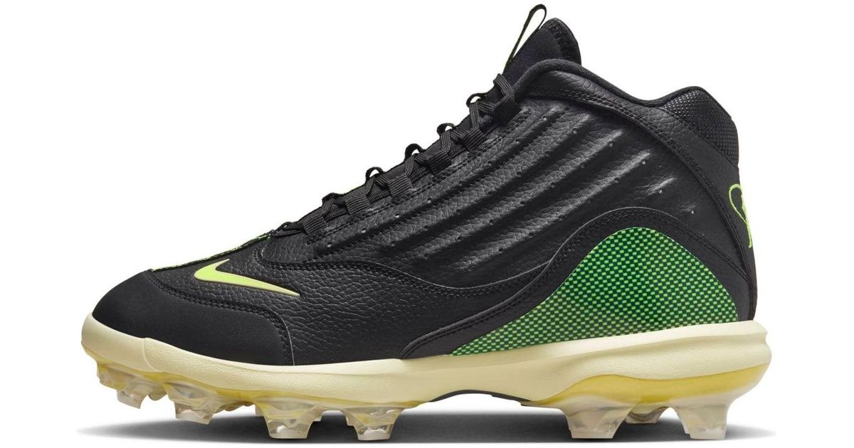 Nike Air Griffey Max 2 Cleats Volt' in Black for Men | Lyst
