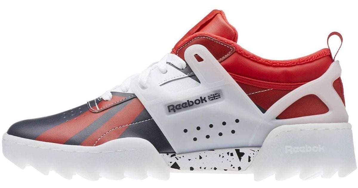 Reebok Workout Advance Ripple in Red for Men | Lyst