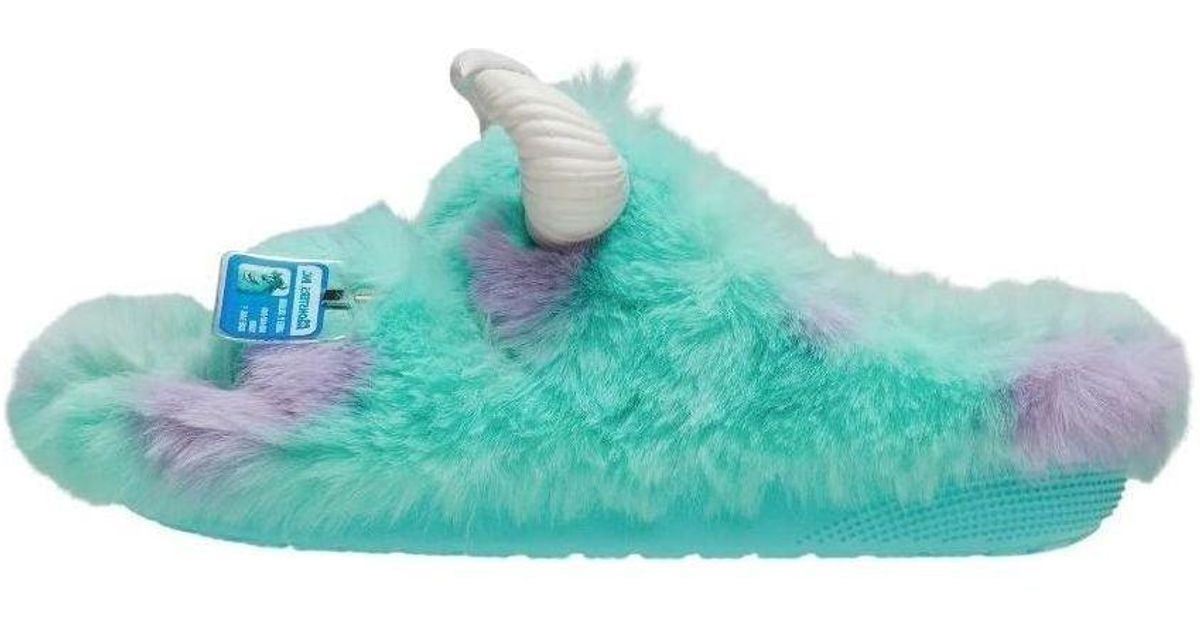 Crocs™ X Monsters Inc. Classic Cozzzy Sandals 'Sulley' in Blue for Men ...