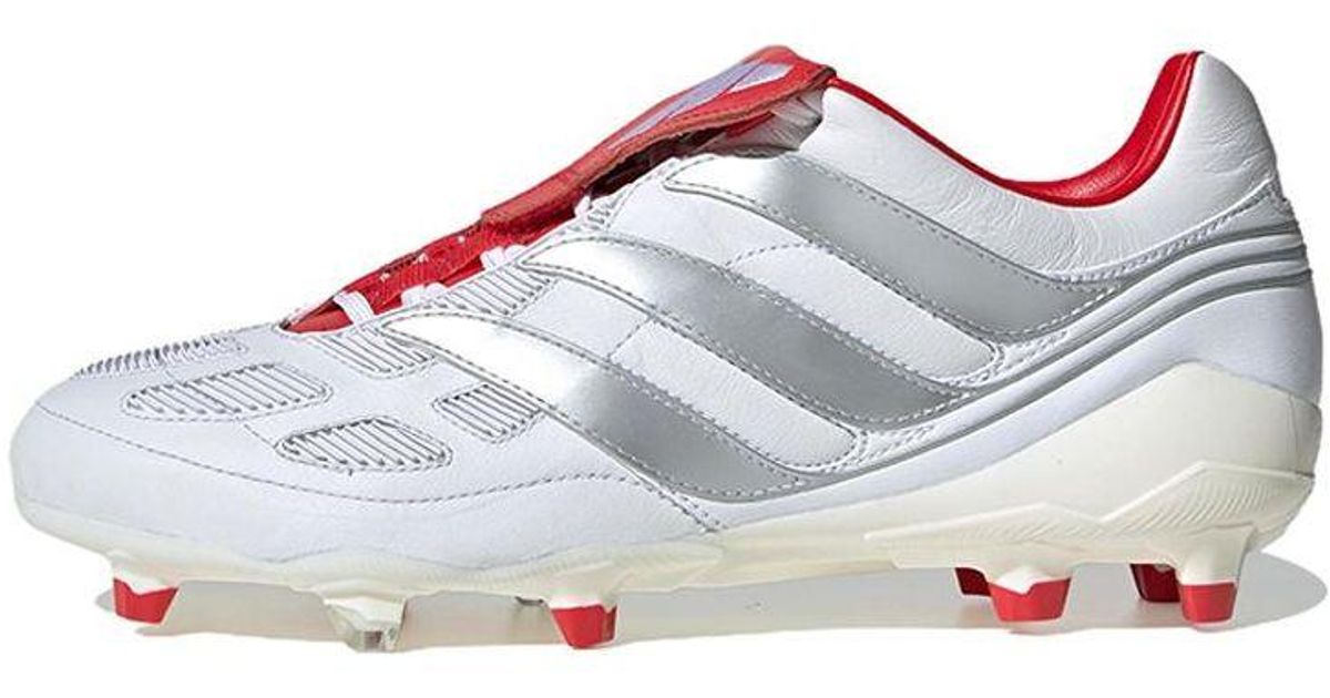 adidas X David Beckham Predator Precision Fg in White for Men | Lyst