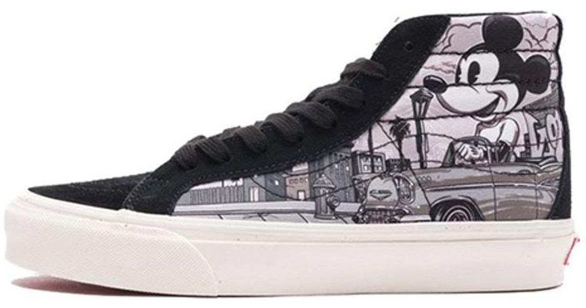 Vans Sk8-Hi Disney X Mr Cartoon in Blue for Men | Lyst UK