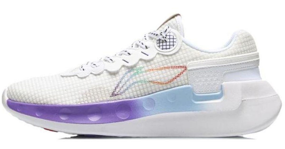 Li-ning Happy Marathon Running Shoes in White for Men | Lyst