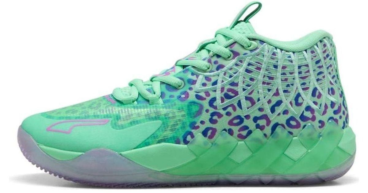 PUMA X Lamelo Ball Mb.01 Alien Safari Basketball Shoes in Green | Lyst UK