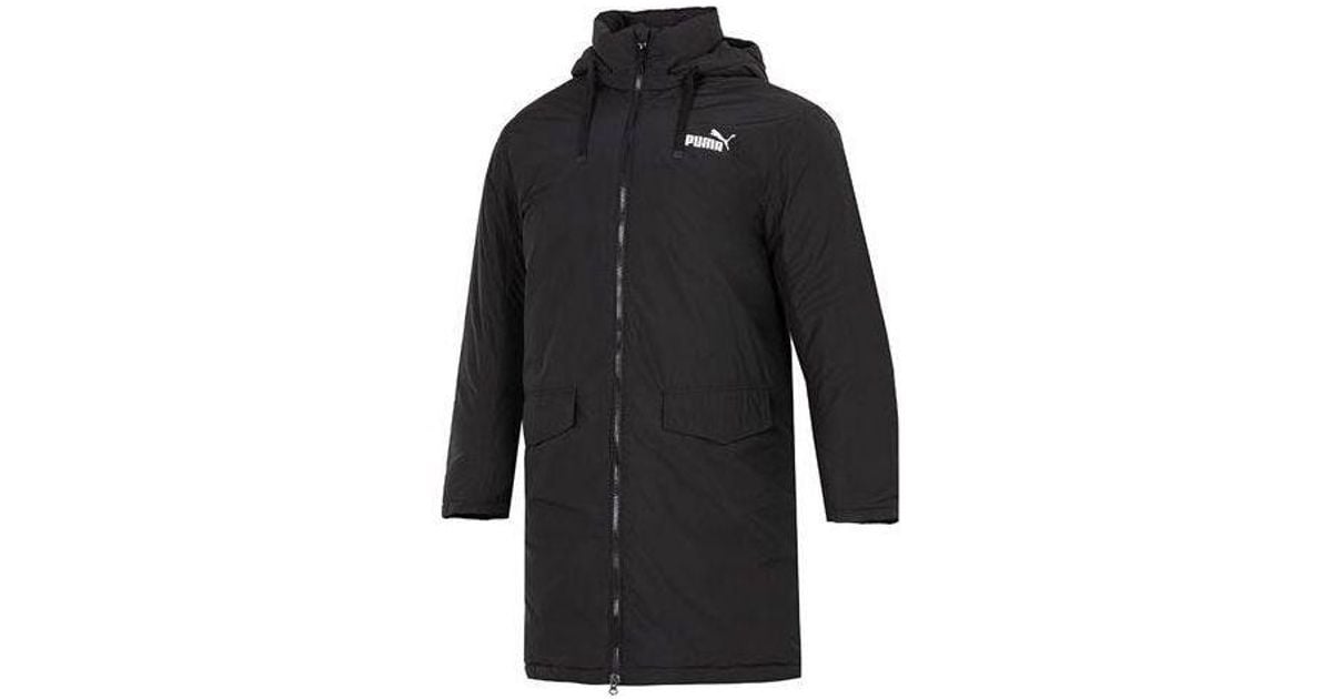 PUMA Padded Down Jacket in Black for Men | Lyst UK