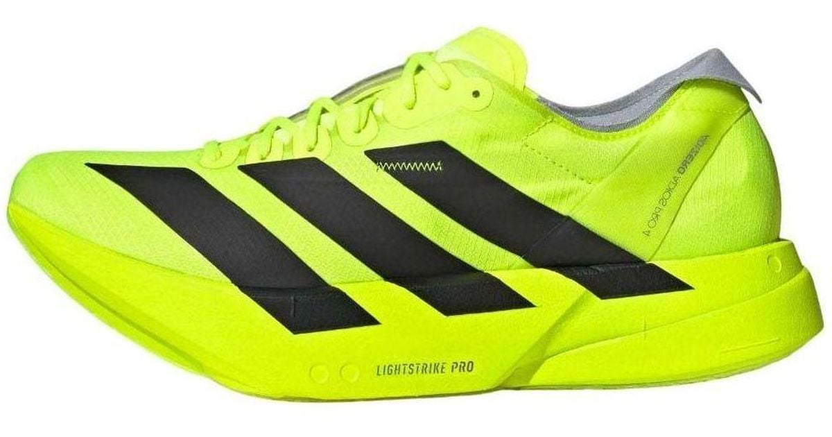 adidas Adizero Adios Pro 4 'Lucid Lemon' in Yellow for Men | Lyst