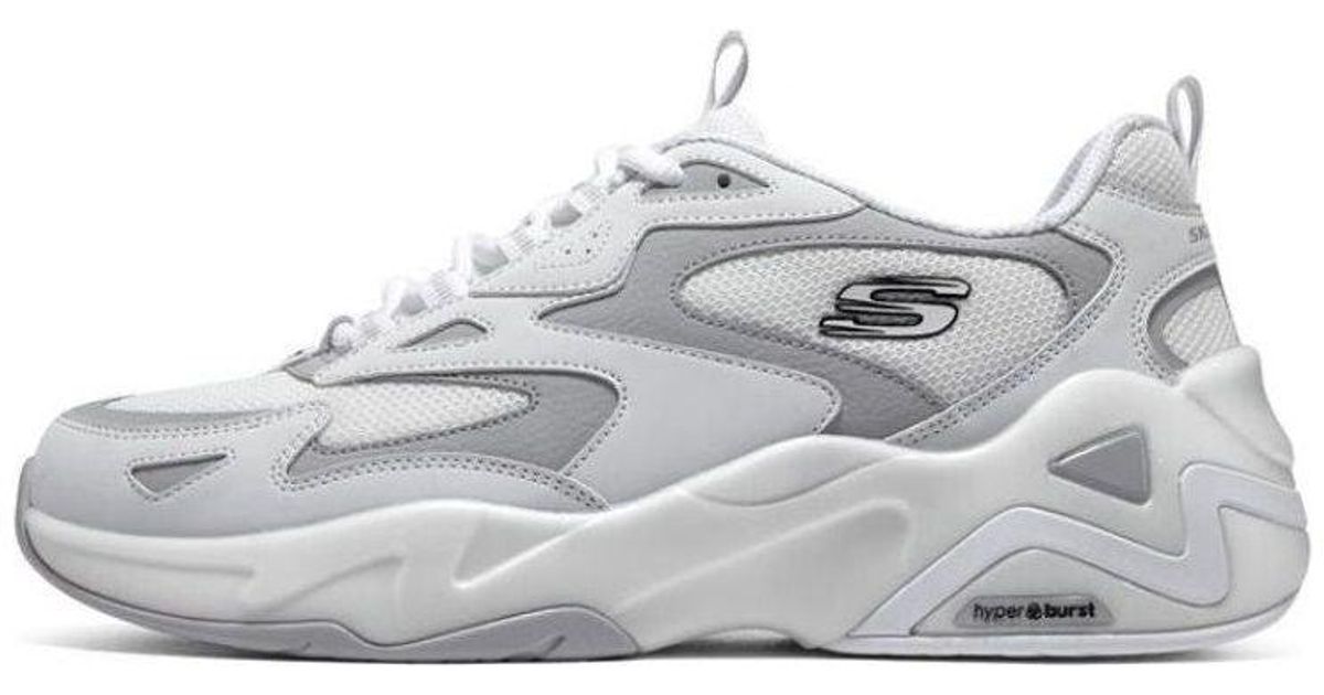 Skechers (Wmns) Dlites Hyper Burst Sneaker in White | Lyst