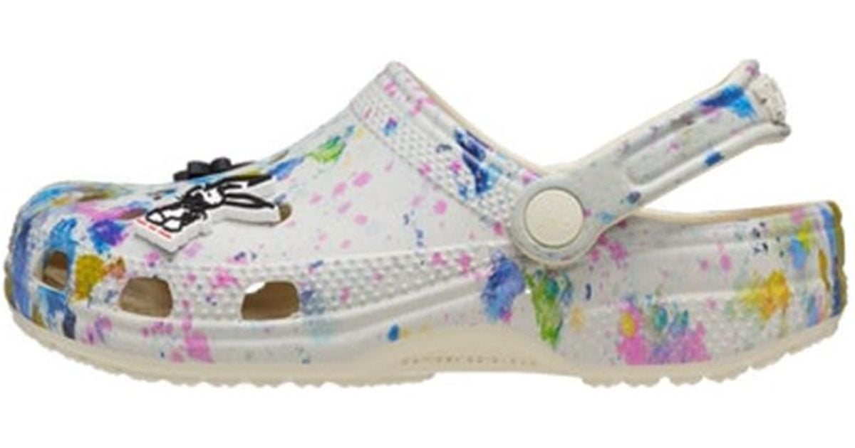 Crocs™ Awake Ny X Classic Clog 'Paint Drip' in Blue for Men | Lyst