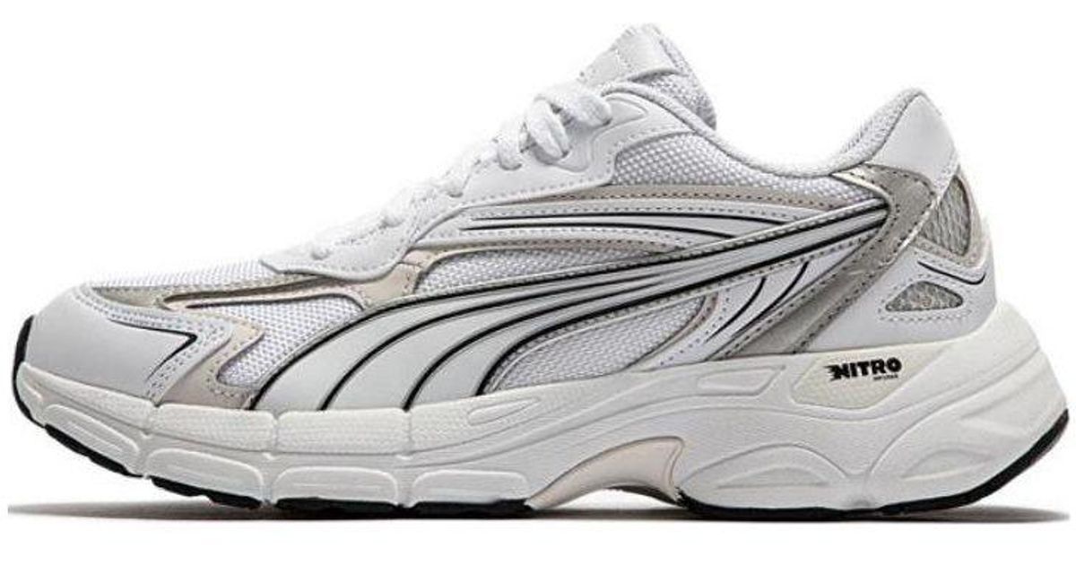 PUMA Teveris Nitro Noughties in White for Men | Lyst