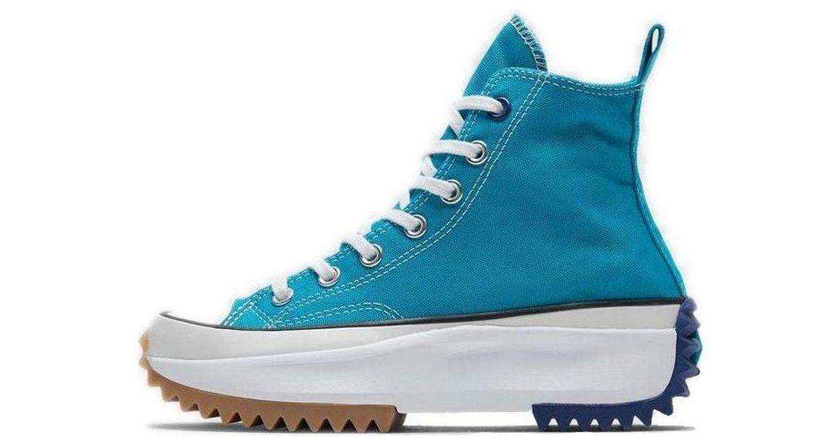 Converse Run Star Hike High 'Rapid Rush' in Blue for Men | Lyst