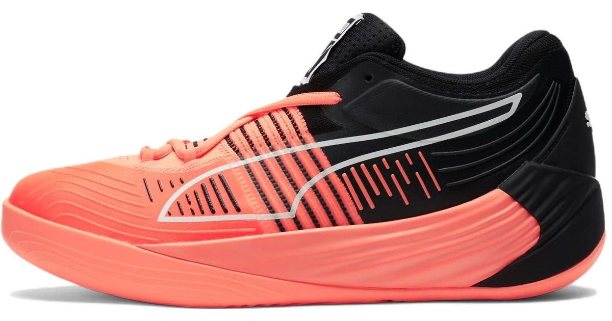 PUMA Fusion Nitro 'Neon Citrus' in Red for Men | Lyst