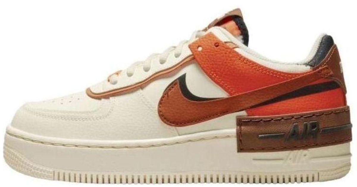 Nike (Wmns) Air Force 1 Shadow 'Pale Ivory Oxen' in Natural | Lyst