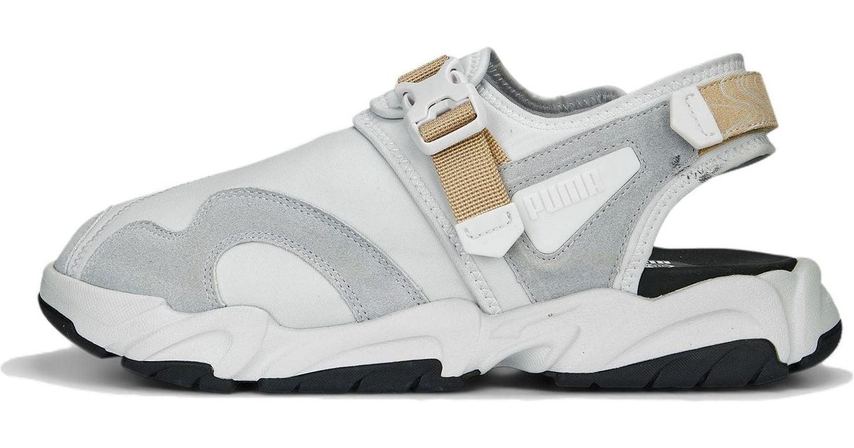 PUMA Ts-01 Retro Sandals in White for Men | Lyst