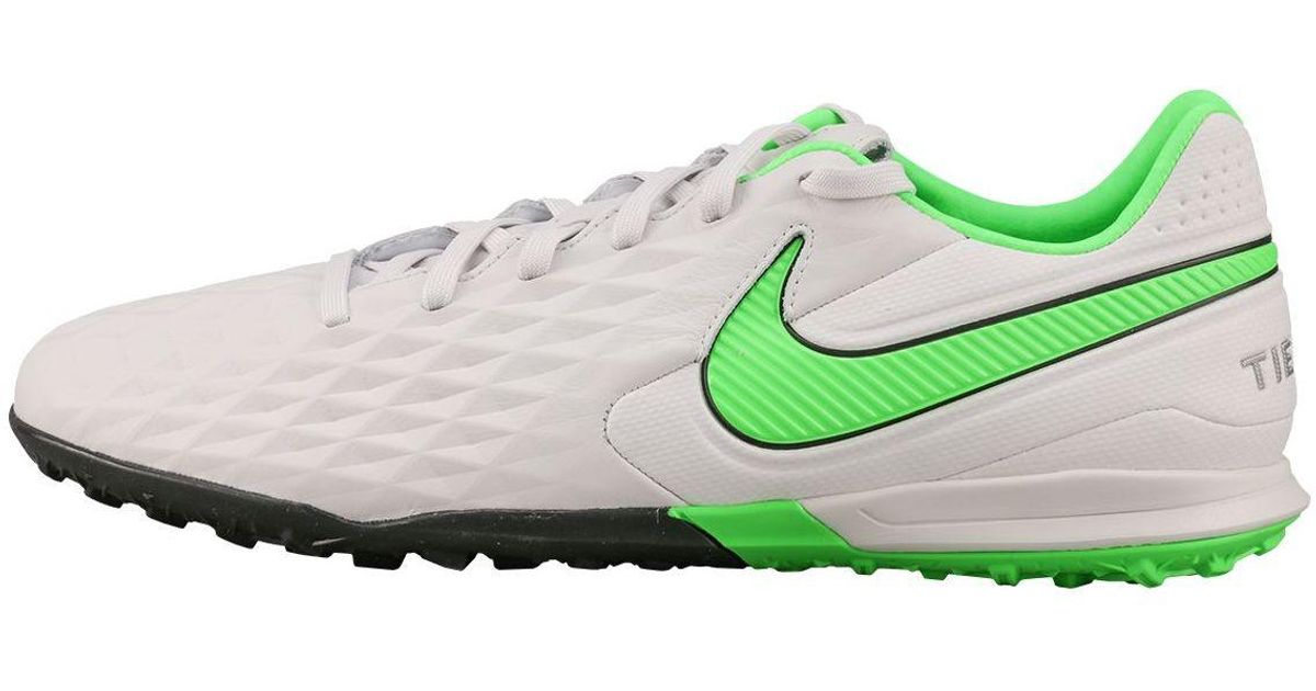 Nike Tiempo Legend Pro Tf Turf in White for Men | Lyst