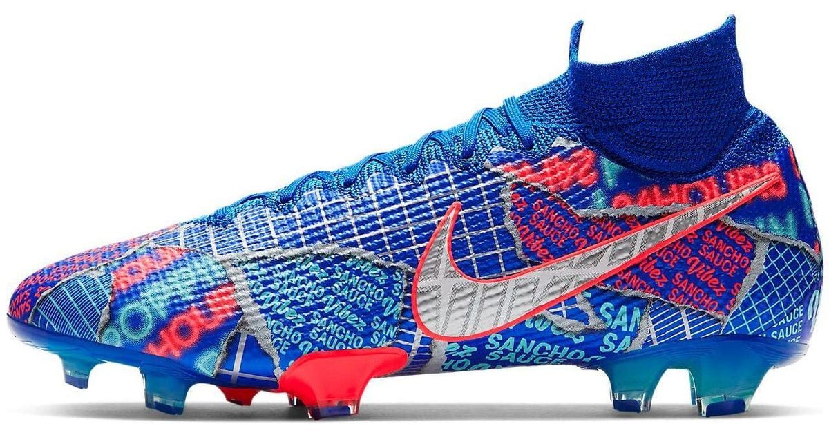 Nike Mercurial Superfly 7 Elite Se Fg 'Jadon Sancho' in Blue for Men | Lyst