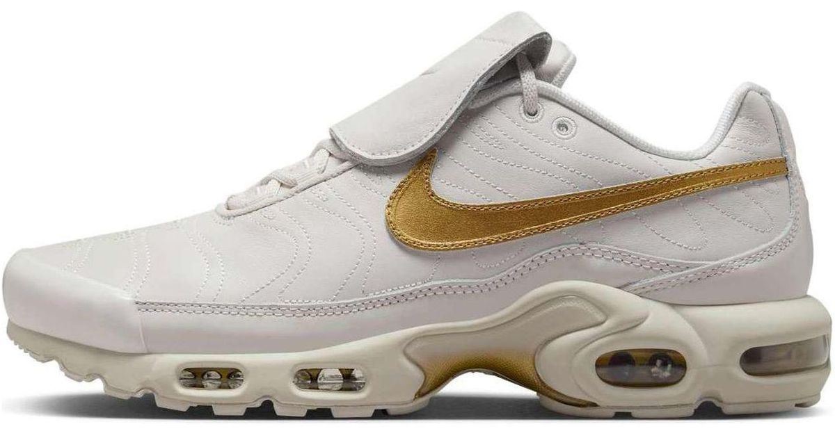 Nike Air Max Plus Tiempo ' Metallic' in White for Men | Lyst