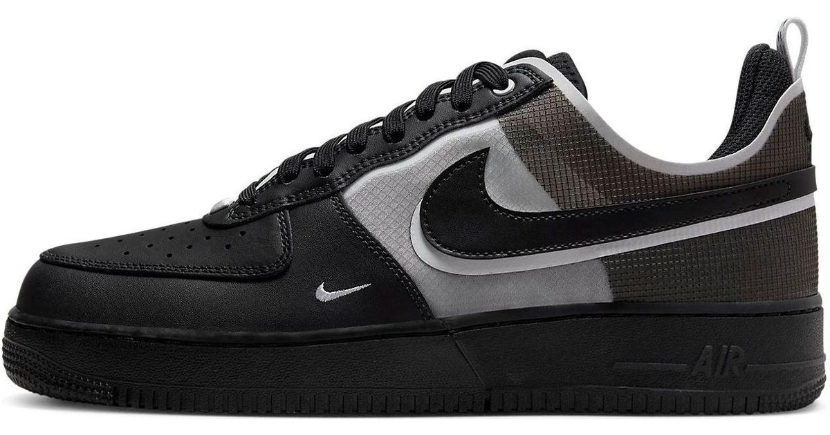 Nike Air Force 1 React Dm0573-002 Sneaker Lifestyle Shoes in Black for ...
