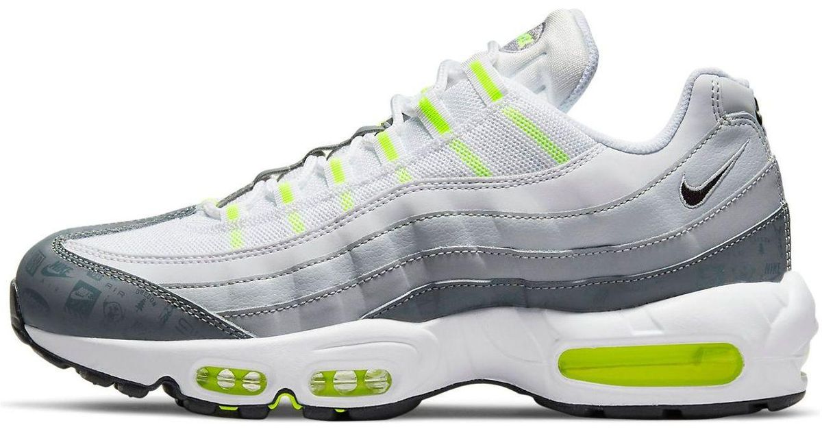 Nike Air Max 95 'Logos Pack in White for Men | Lyst