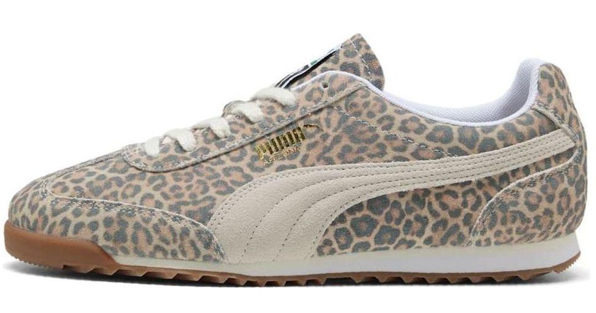 PUMA Arizona 'Leopard' in White for Men | Lyst