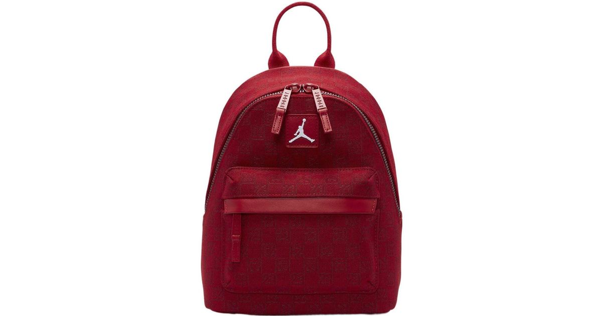 Nike Monogram Mini Backpack 'Gym' in Red | Lyst