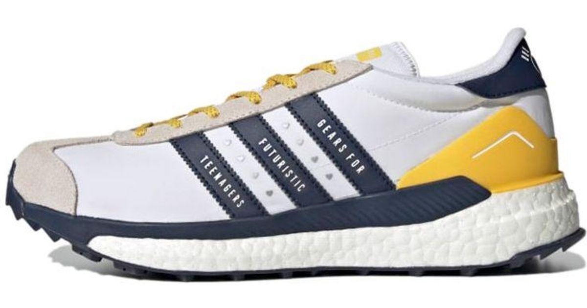 adidas Human Made X Country 'Gears For Futuristic Teenagers' in Blue ...