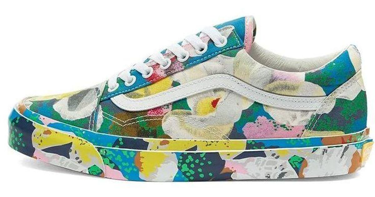 Vans Kenzo X Og Old Skool Lx 'Floral' in Blue for Men | Lyst