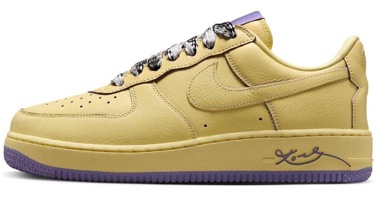 Nike X Kobe Bryant Air Force 1 Low Protro 'Mamba Mentality' in Natural ...