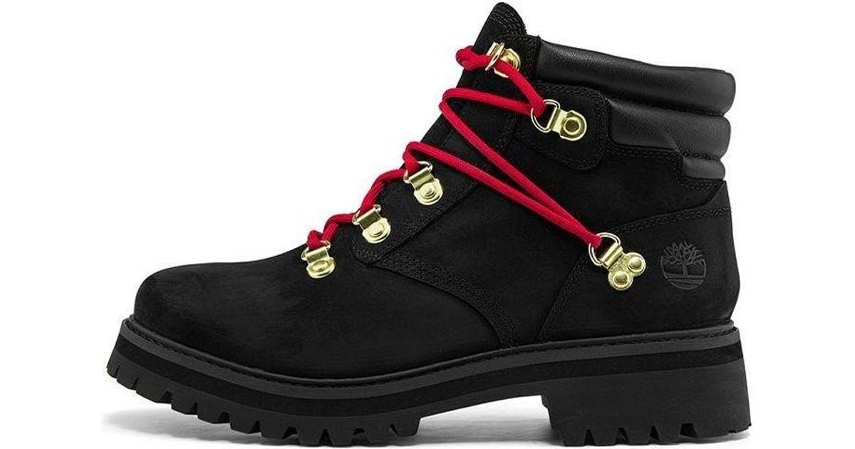 Timberland (Wmns) Holiday Luxe Waterproof Boot Nubuck' in Black | Lyst