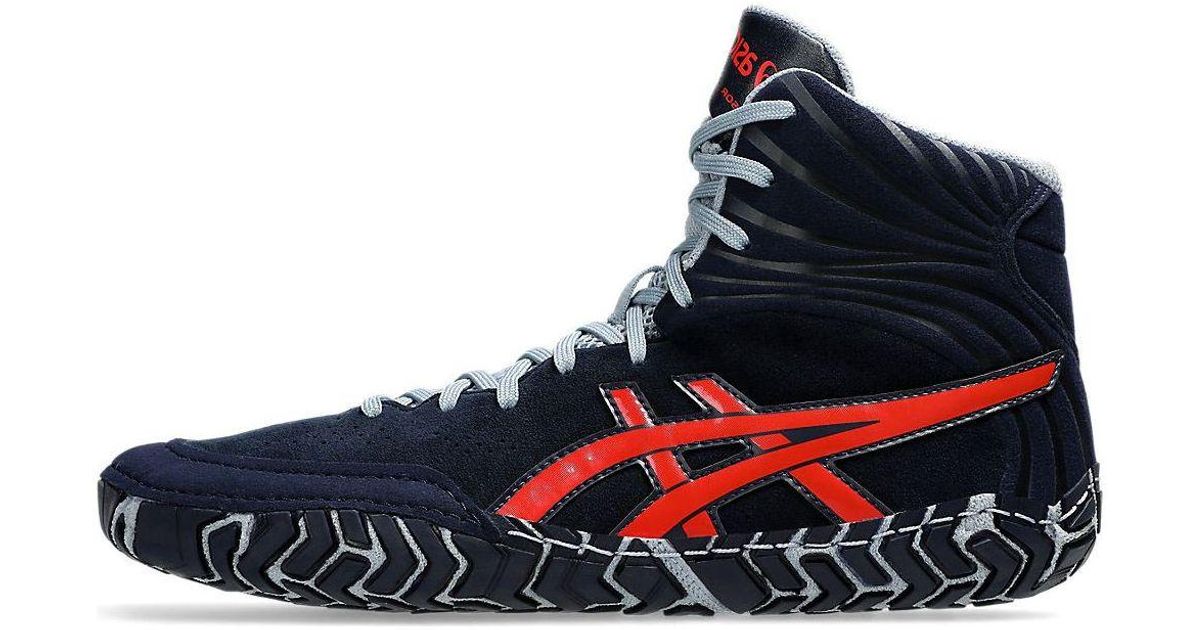 Asics Aggressor 5 'Midnight Classic' in Blue for Men | Lyst