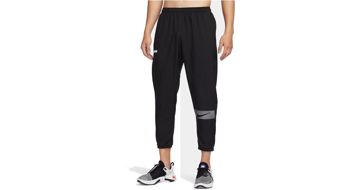 Nike Challenger Flash Dri-Fit Woven Running Pants '' in Black for Men ...