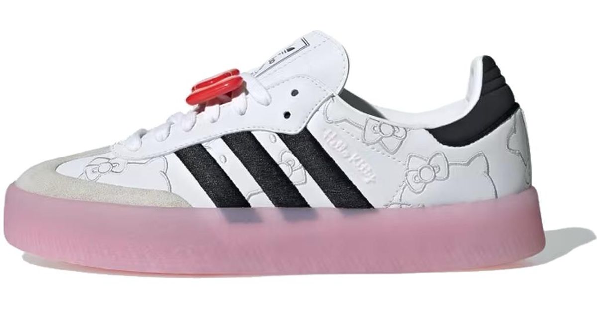 adidas (Wmns) X Hello Kitty Sambae Clear' in Pink | Lyst