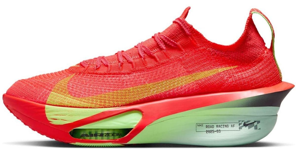 Nike Air Zoom Alphafly Next% 3 'Bright Crimson Lime Blast Mint Foam' in ...