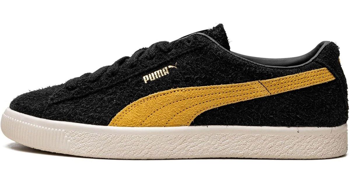 PUMA Suede Vintage Hairy Suede Frosted Ivory' in Black for Men | Lyst
