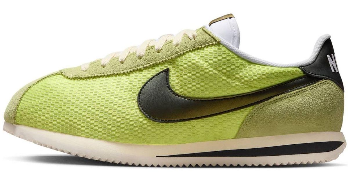 Nike Cortez Textile 'Light Lemon Twist' in Yellow for Men | Lyst