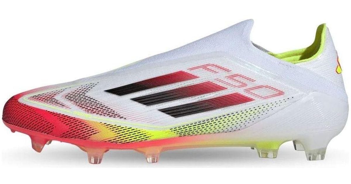 adidas F50 Elite Laceless Fg 'Pure Victory Pack Neon' in White for Men ...