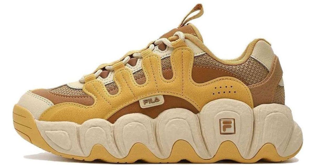 Fila (Wmns) Croissant Chunky Sneakers in Metallic | Lyst