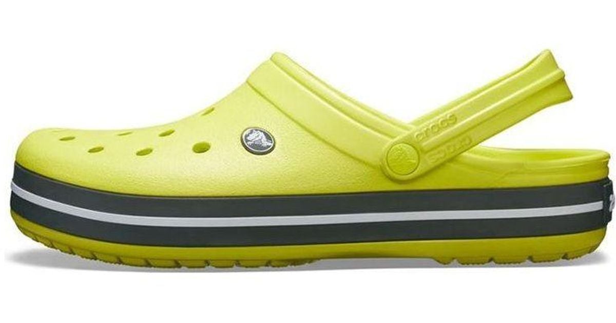 Crocs™ Crocband Clogs 'Citrus' in Yellow | Lyst UK